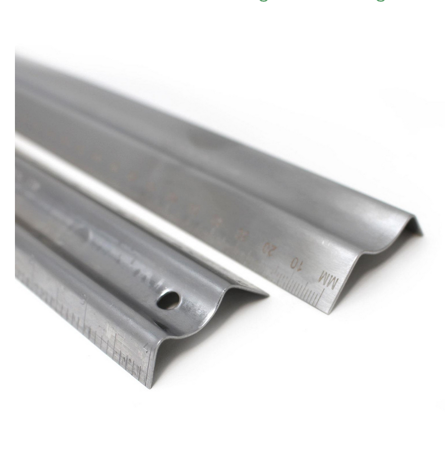 Steel Safety Ruler - 30cm | The Strand Collective